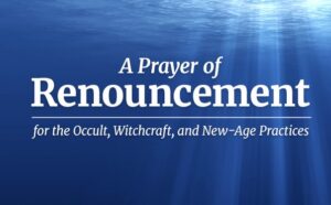 Prayer of Renouncement - CBN Europe
